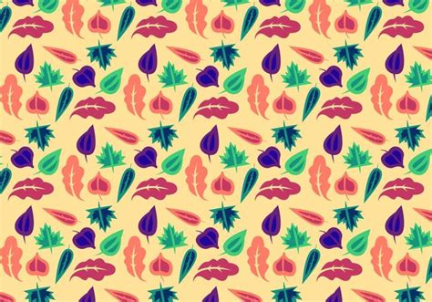 Leaf Pattern Illustration Vector Vector Art At Vecteezy
