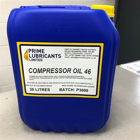 Prime Compressor Oil 46