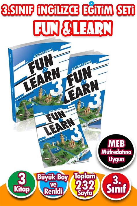 Harika Kitap 3class English Training Set Fun And Learn Trendyol