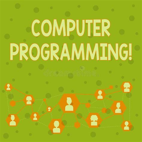 Word Writing Text Computer Programming Business Concept For Process That Instructs A Computer