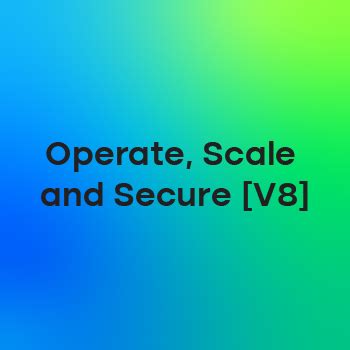Operate Scale And Secure V ERT