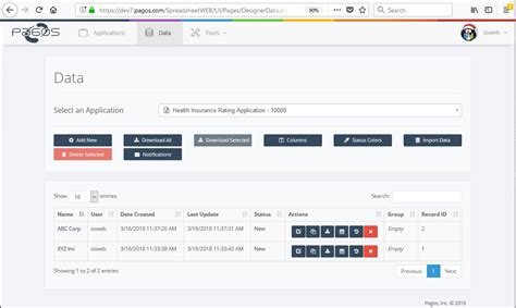 Working With Large Data Grids In Spreadsheetweb Applications
