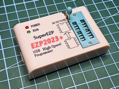 EZP2023+ USB Programmer Overview and Schematic · One Transistor