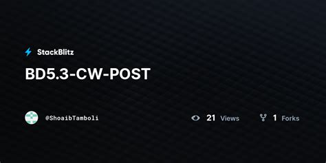 Bd53 Cw Post Stackblitz