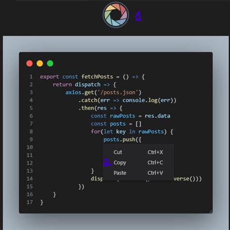 Visual Studio Code How To Copy The Snapshot From Codesnap Vscode