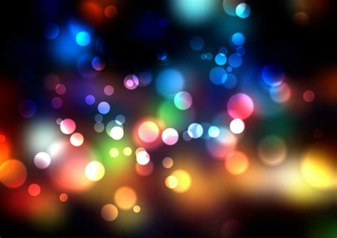Abstract Background With Colourful Bokeh Lights Design 32327201 Vector