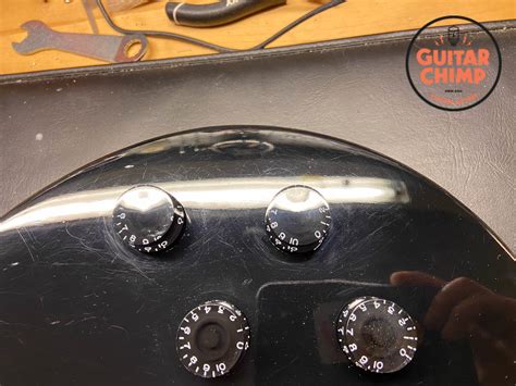 1996 Gibson Les Paul 5 String Bass Guitar Black Guitar Chimp