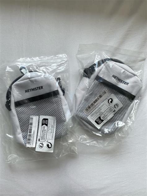 Crossbody Bag กระเป๋าสะพายข้างสไตล์เกา 2 ชิ้นสุดท้าย สีดำ ใส่มือถือ ใส่กระเป๋าตังค์ ปรับสายได้