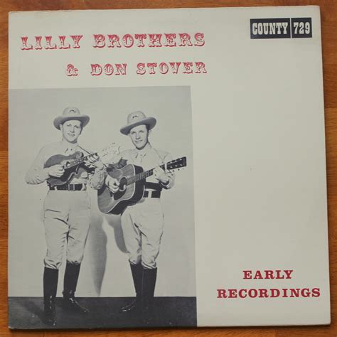 Bluegrass Covers Lilly Brothers And Don Stover