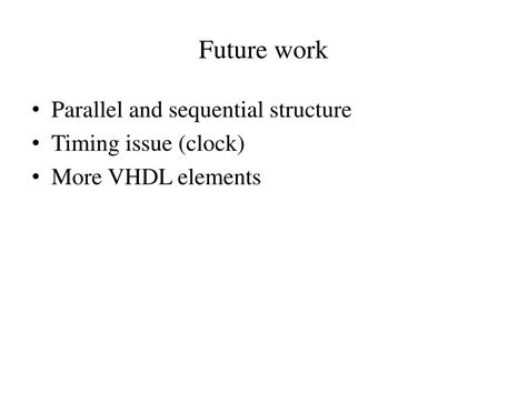 ppt vhdl function clbm and inference powerpoint presentation free