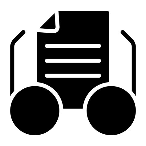 Paper With Glasses Concept Of Proofread 40201560 Vector Art At Vecteezy