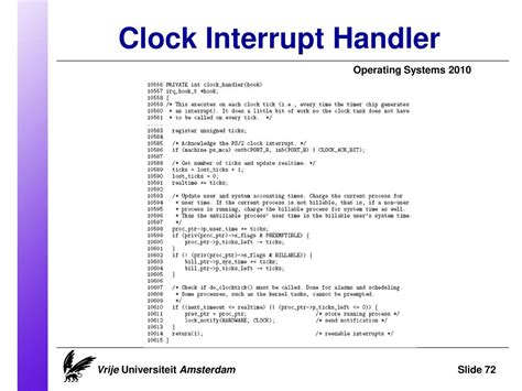 Operating Systems Chapter 2 Processes Vrije Universiteit Amsterdam