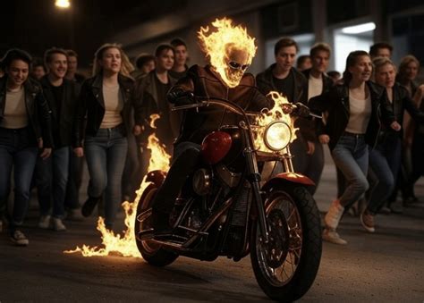 Sneak Peek Ryan Gosling “ghost Rider”