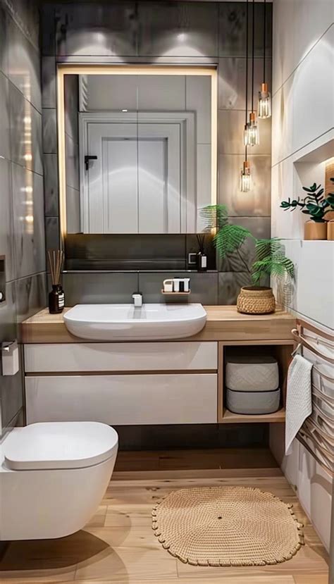 ديكور حمام صغير جدا وبسيط In 2024 Design