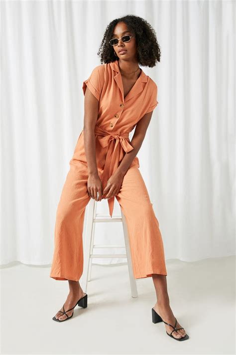 Tie Waist Jumpsuit Tie Waist Jumpsuit Dresses With Sleeves Plunging