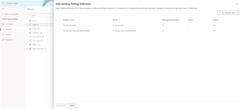 How To Disable And Hide The Try The New Look Feature In Model Driven App Power App Crm Crate