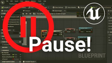 Unreal Engine Pause Game Tutorial Youtube