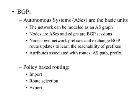 Ppt Constructing Inter Domain Packet Filters To Control Ip Spoofing