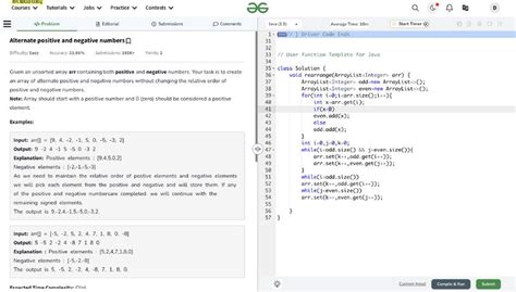 Danieal A On Linkedin Geekstreak2024 Geeksforgeeks Potd Problemsolving Deutschebank