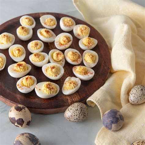Deviled Quail Eggs Cup Of Yum