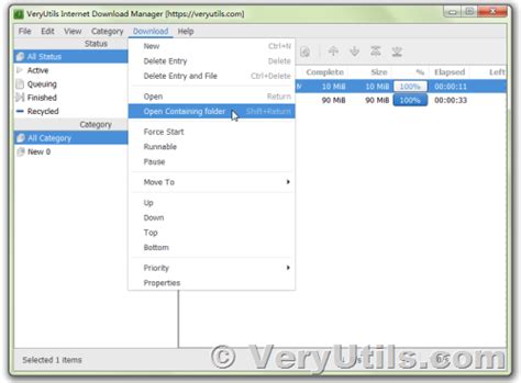 veryutils internet download manager is the fastest download accelerator