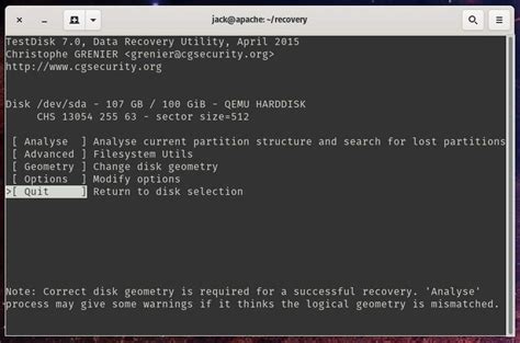 How To Recover Deleted Files In Linux With Testdisk Techrepublic