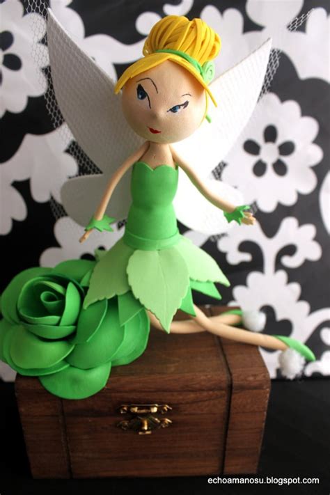 Tinkerbell Cake Topper Tinkerbell Cake Tinkerbell Cake Topper Tinkerbell