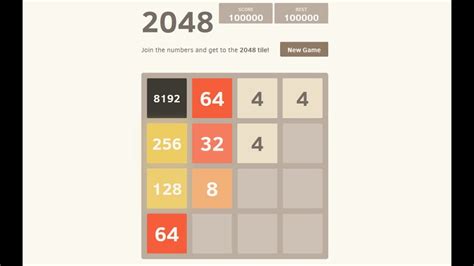 【live】2048game 2048ゲームの配信 Youtube
