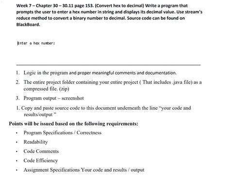 Solved Week Chapter Page Convert Hex To Chegg