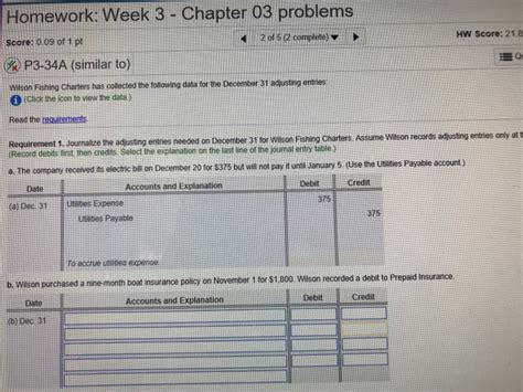 Solved Homework Week 3 Chapter 03 Problems Hw Score 21 8
