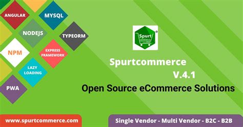 Spurtcommerce On Linkedin Spurtcommerce Multivendor Nodejs Angular Angularmultivendor