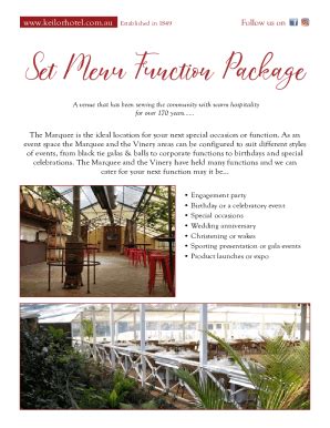 Fillable Online Set Menu Function Package Fax Email Print PdfFiller