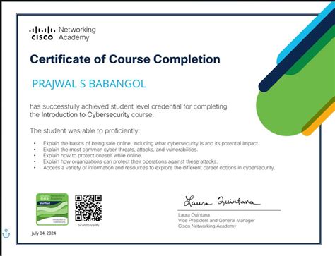 prajwal s babangol on linkedin cybersecurity cisco