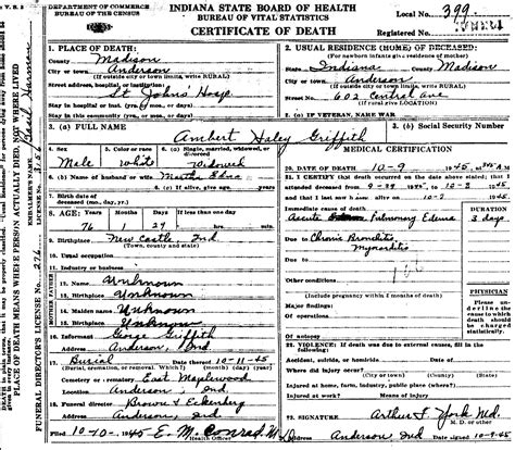 Ambert Haley Griffith 1869 1945 Find A Grave Memorial