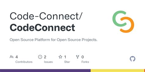 Github Code Connectcodeconnect Open Source Platform For Open Source