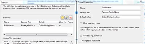 Report Of All Packages In A Folder
