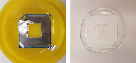 Simple Photomask And The Resulting Part Made By Two Step Polymerisation