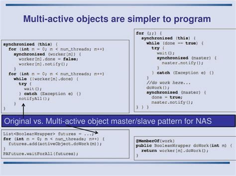 Ppt Multi Threaded Active Objects Powerpoint Presentation Free Download Id2391790