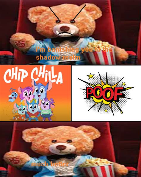 Happy Hugs Teddy Banishes Chip Chilla By 13 Digital On Deviantart