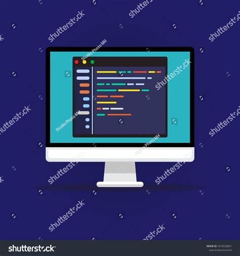 Computer Programming Application Programming Interface Api Stock Vector