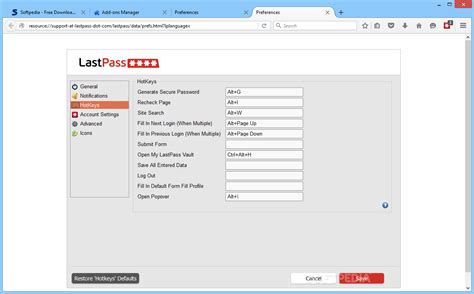 Install Lastpass Firefox Qosapin