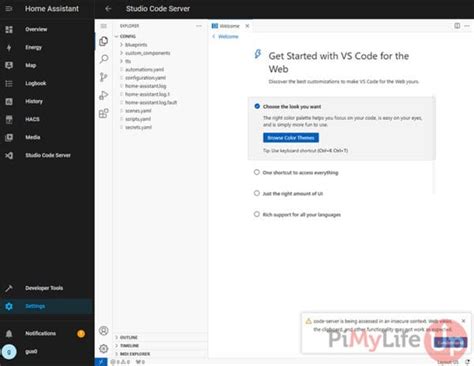 How To Install Visual Studio Code On Home Assistant Pi My Life Up