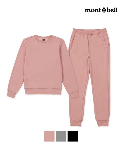 포스티 [몽벨] 여성 밍크 기모 트레이닝 세트