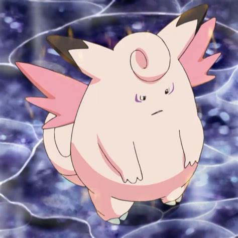 Clefable Screenshot Fairy Type Pokemon Cute Pokemon Pokemon