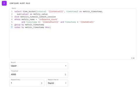 Creating Alert Rules