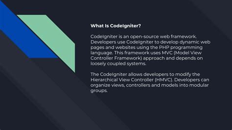 ppt laravel vs codeigniter a battle of the best php framework