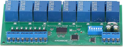 Walfront Rs485 Relay Module Board With 8 Input And 8 Output India Ubuy