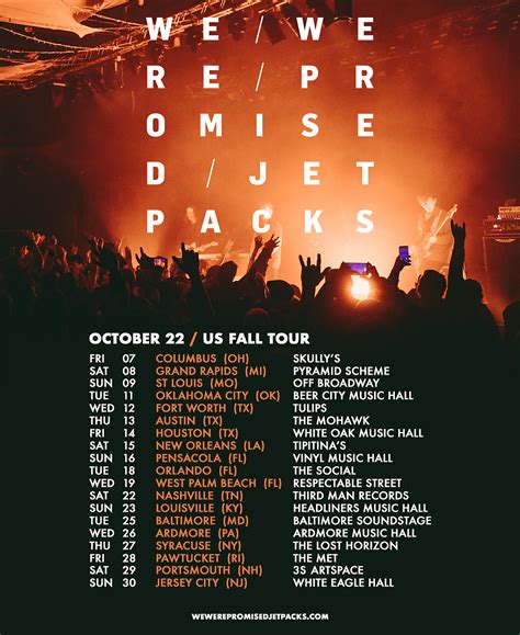 Tour News The B 52s We Were Promised Jetpacks Whitney Superorganism More