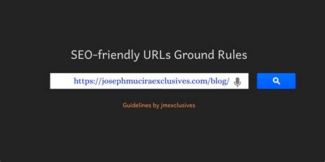 Seo Friendly Urls Permalink Ground Rules Seo Social Media Training