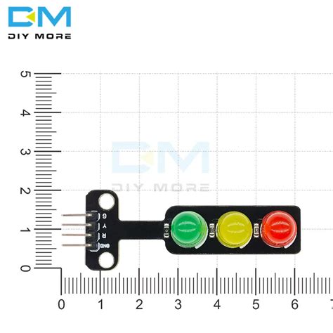 V Mini Traffic Light Mm LED Display Module Digital Signal Output Ard Diymore